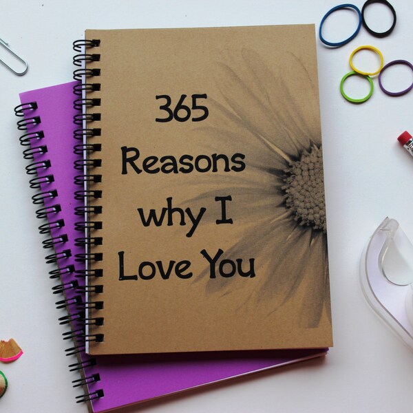 365 Reasons Why I Love You - Etsy