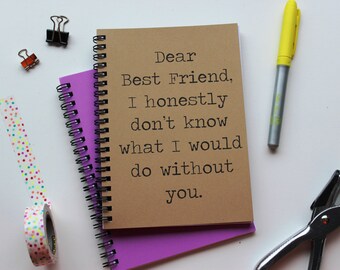 Best Friend Journal | Etsy