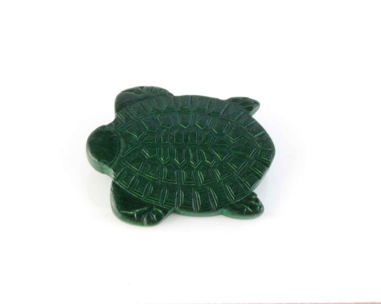 Vintage Wood Button Turtle Shaped Painted Wood - Etsy