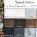 Interior Wooden Shutter Wall Decor Set. Customizable Farmhouse ...