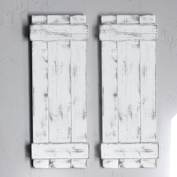 Wood Shutters - Etsy