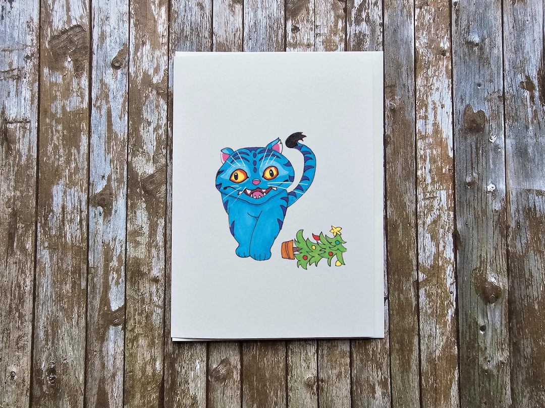 Derpy Tiger KPOP Demon Hunters Christmas Card - Etsy