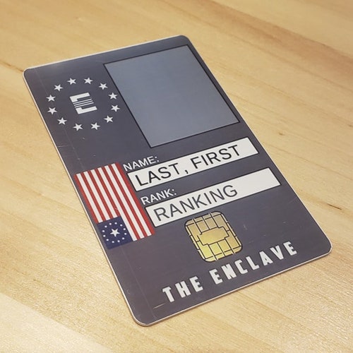 Vault-tec Vault Resident ID Card Cosplay Prop - Etsy