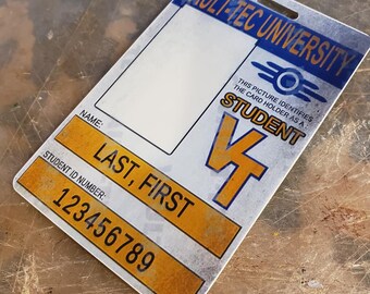 Vault Tec Id Card - Etsy