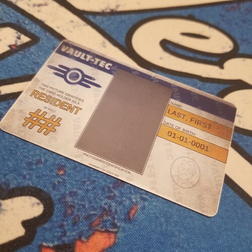 Vault-tec Employee Badge Cosplay Prop - Etsy