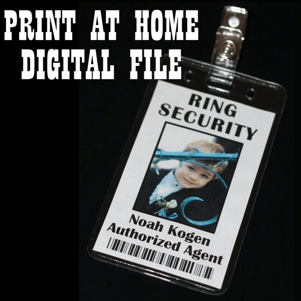 Secret Agent Badge Template - Etsy