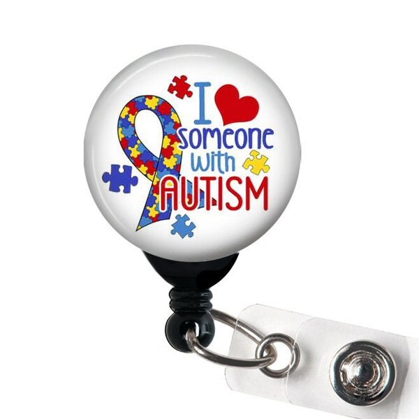 Autism Badge Reel - Etsy