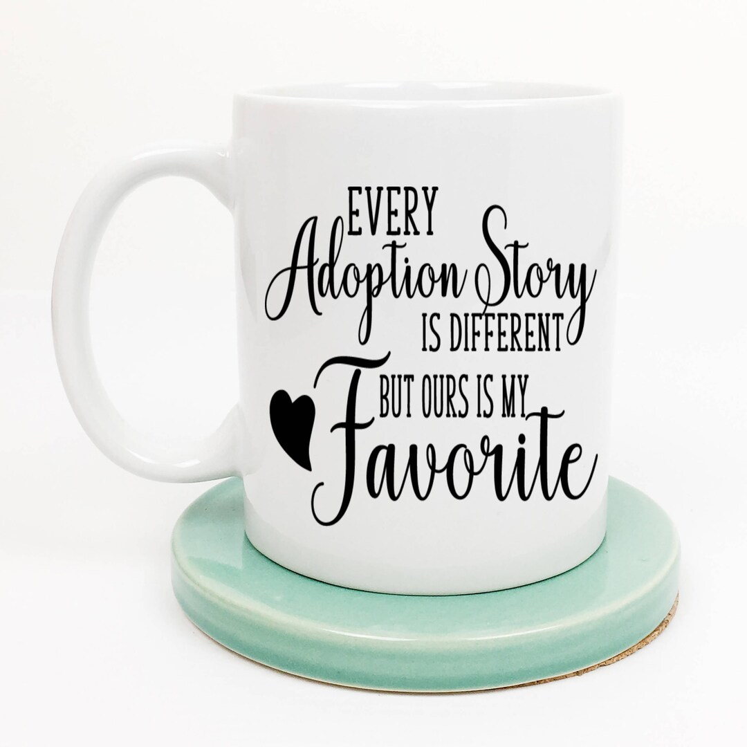 Adoption Story Coffee Mug - Etsy