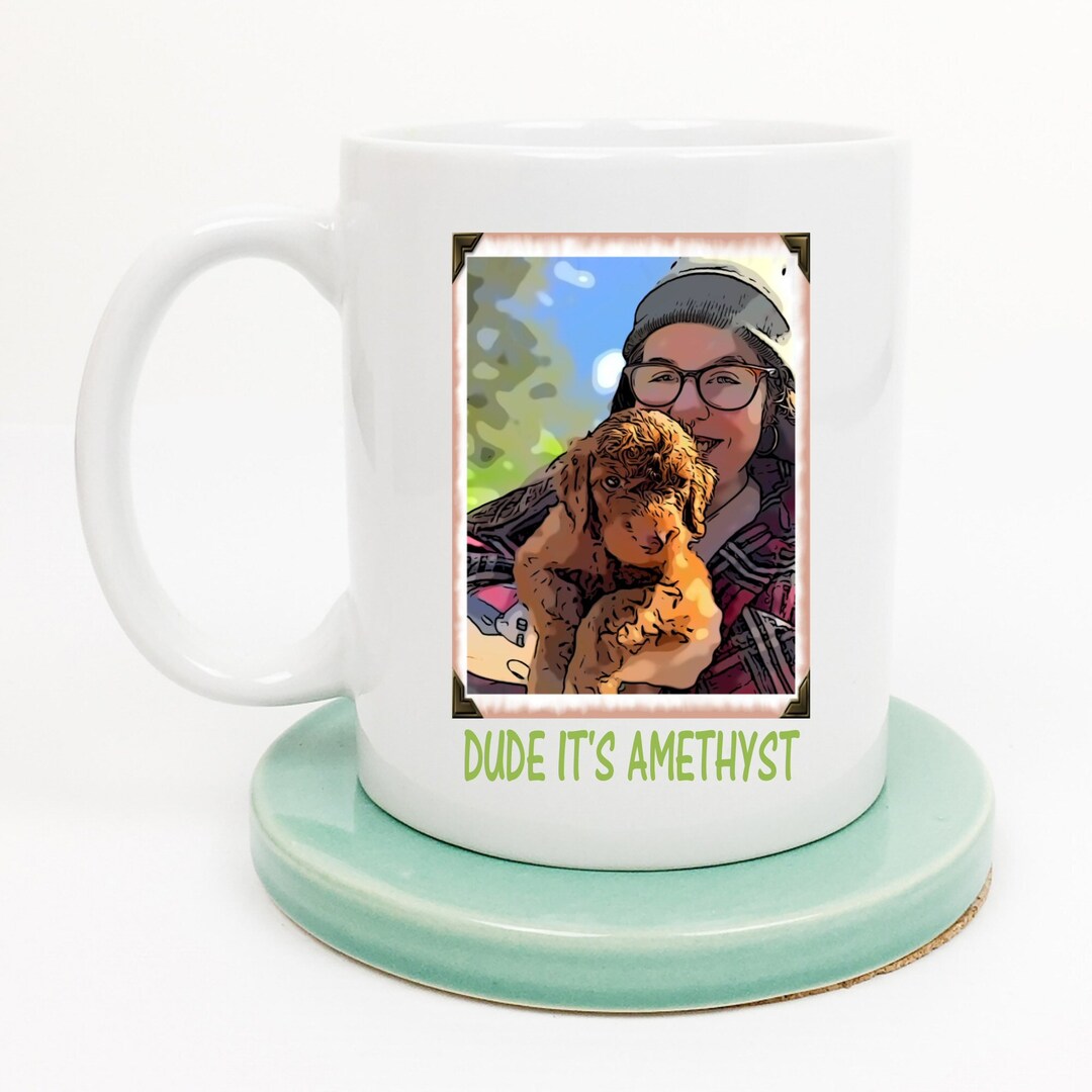 Custom Portrait Mug as a Cartoon Character Fun Gifts for Family and ...
