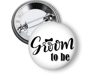 Groom Crew Bachelor Party Rehearsal Dinner Button Pin | Etsy