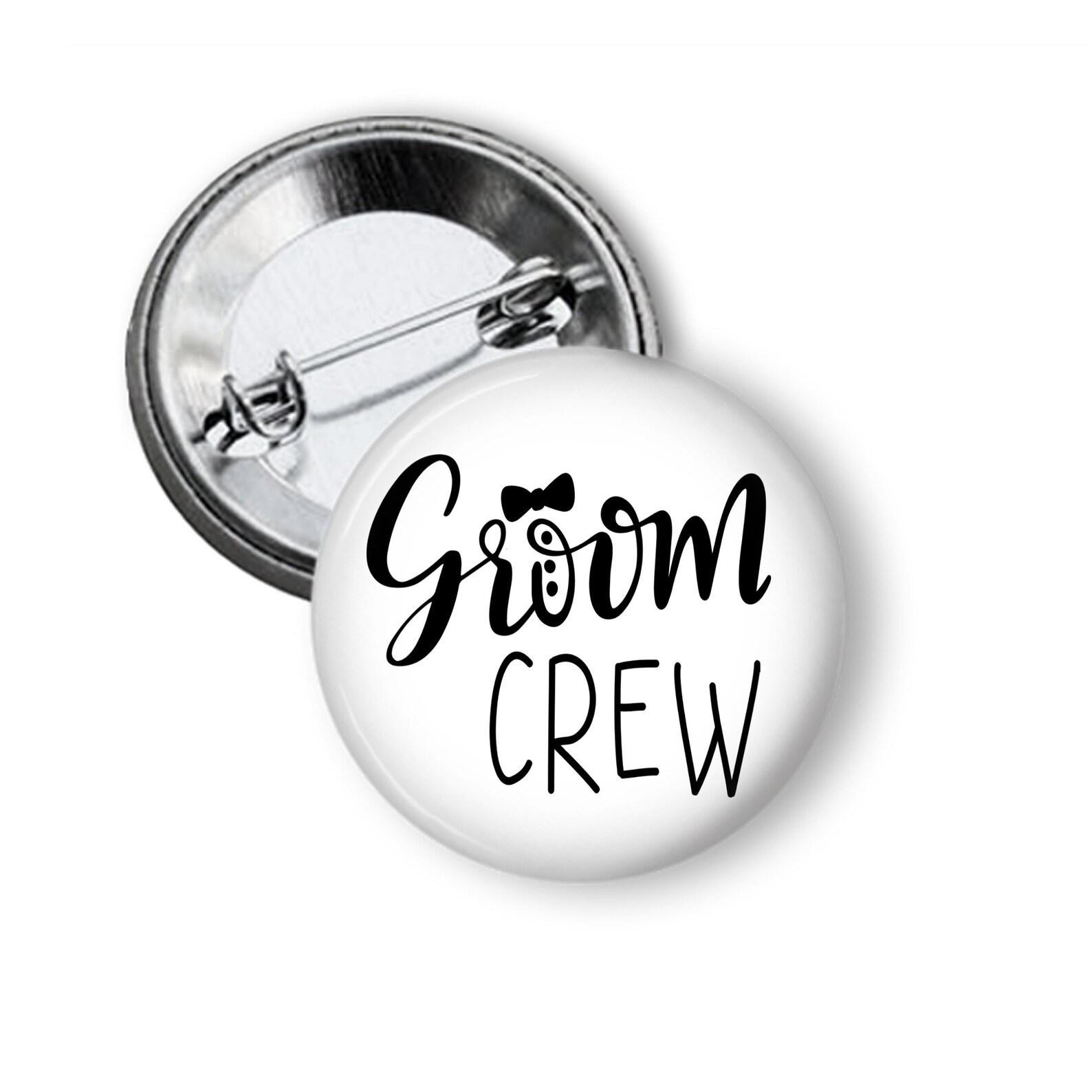 Groom Crew Bachelor Party Rehearsal Dinner Button Pin | Etsy