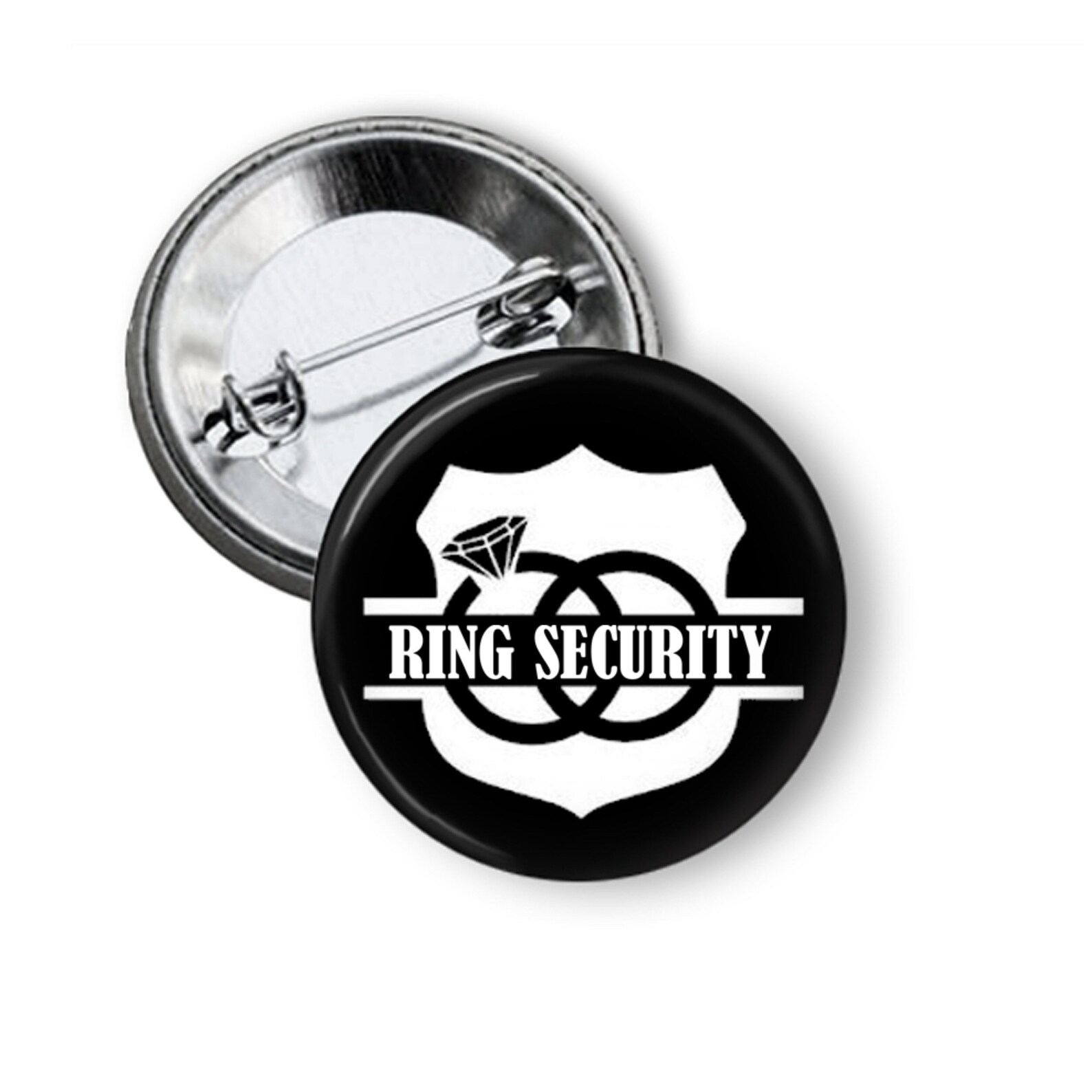 Ring Security Button Ring Bearer for Weddings and Rehearsal | Etsy