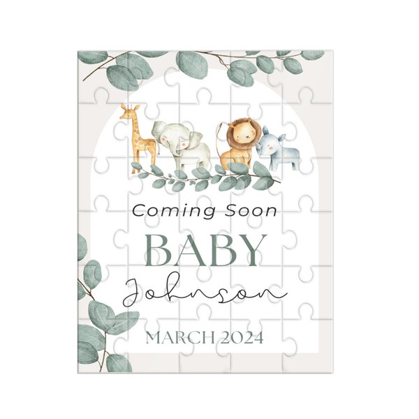 Baby Boy Pregnancy Announcement - Etsy