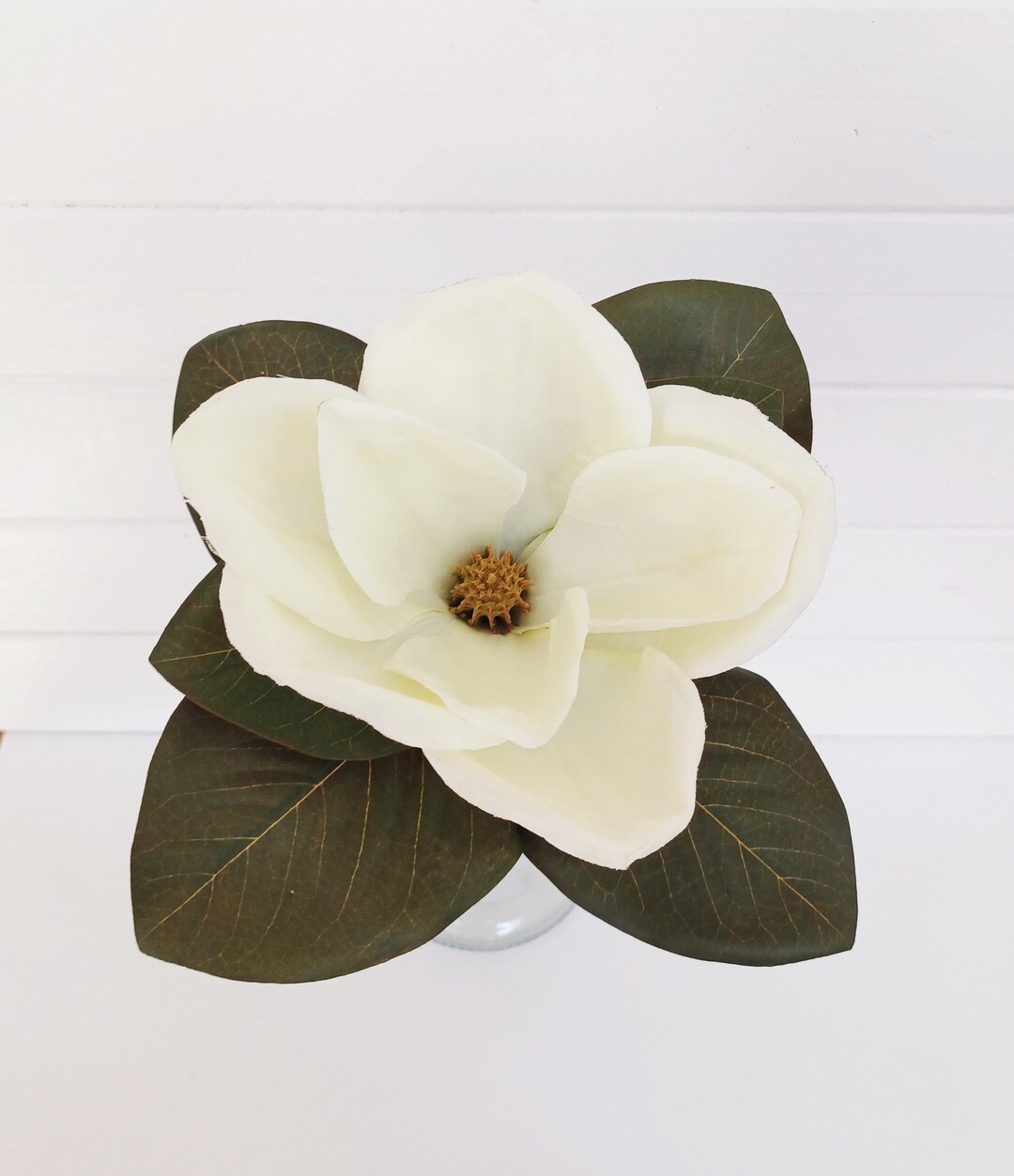Large Magnolia Flower Stem, Magnolia Flowers, Artificial Magnolias ...