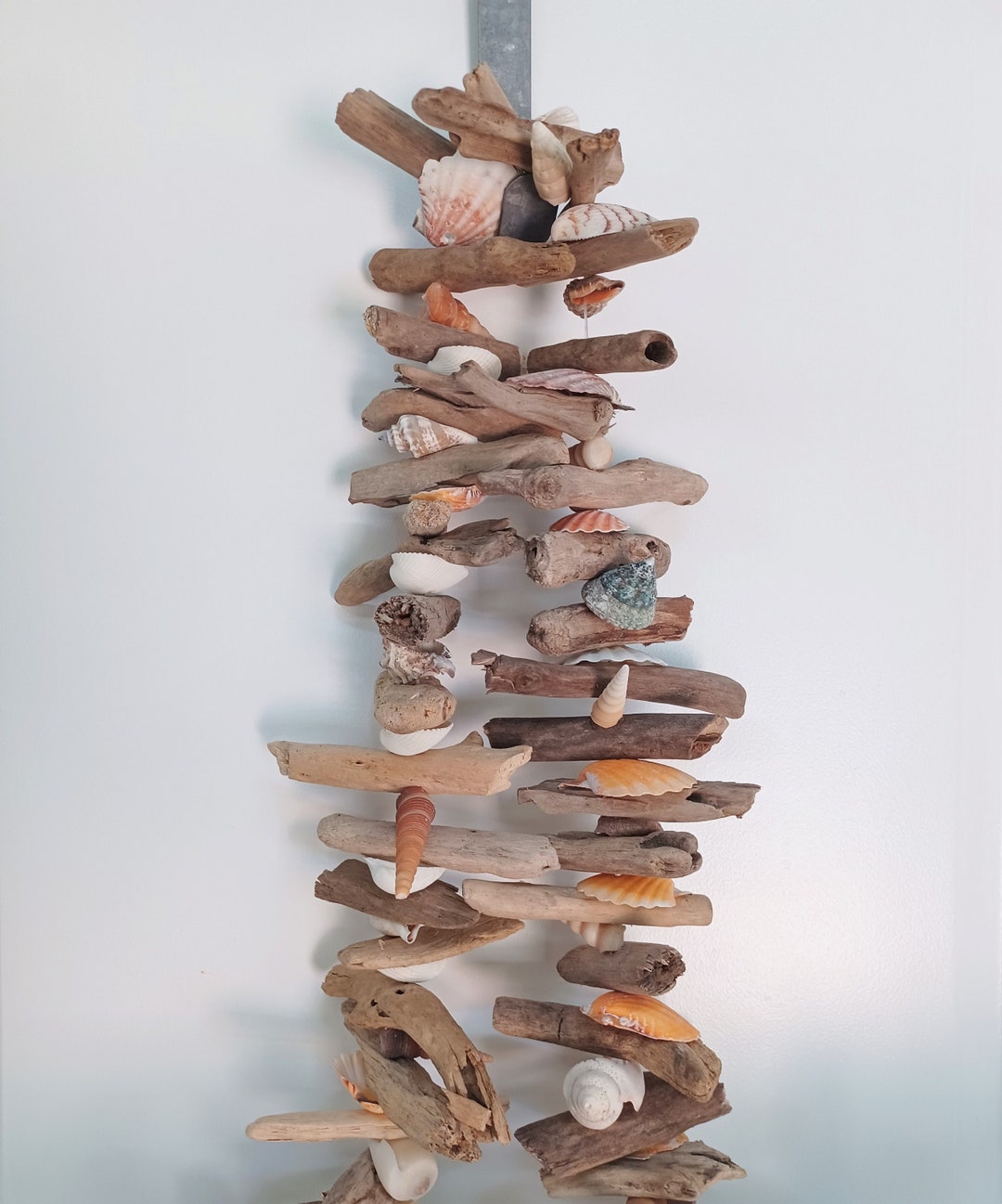 Driftwood and Seashell Garland Beach Garland Driftwood - Etsy