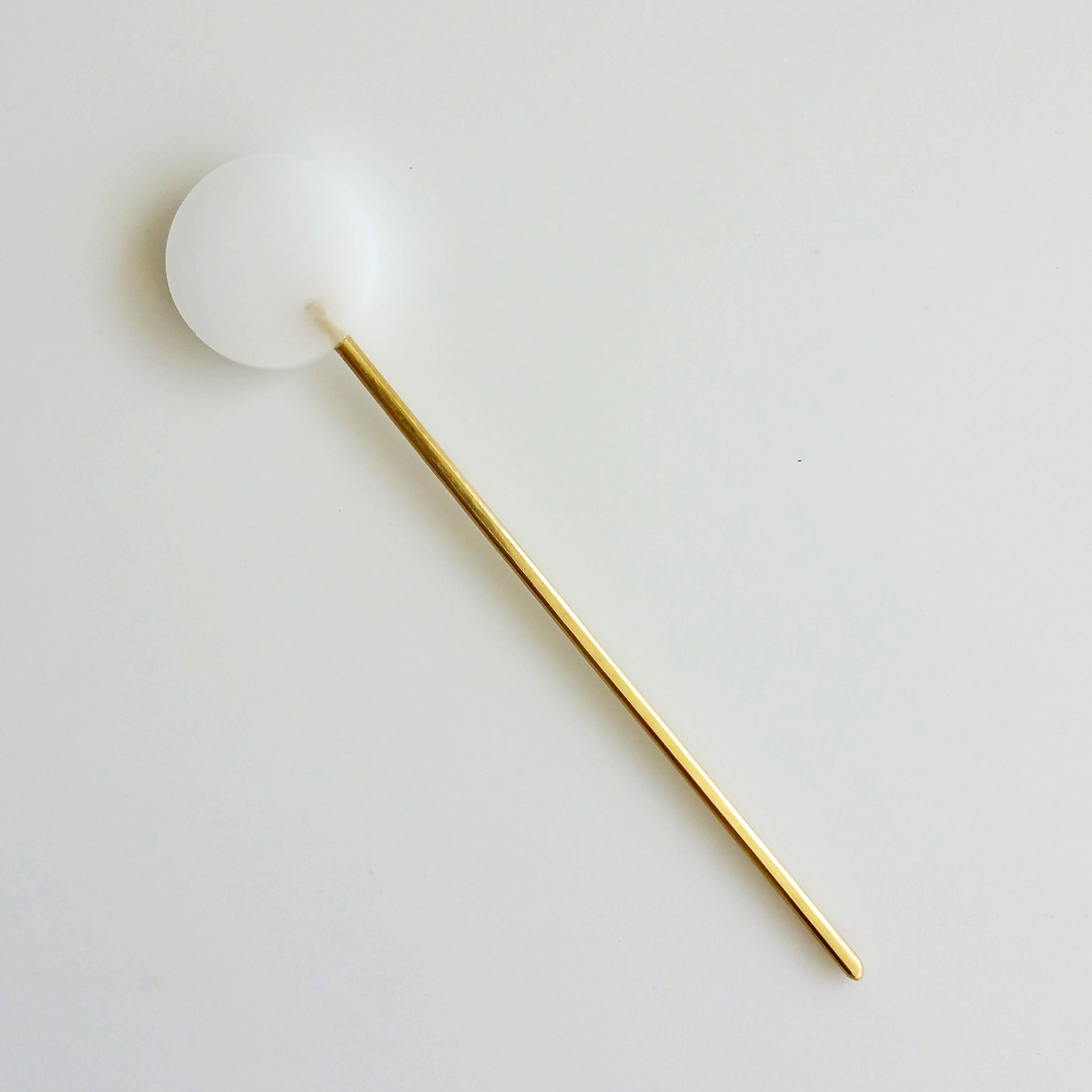 CIRCLE BUN PIN_WH circle hair pin metal hair pin gold hair | Etsy