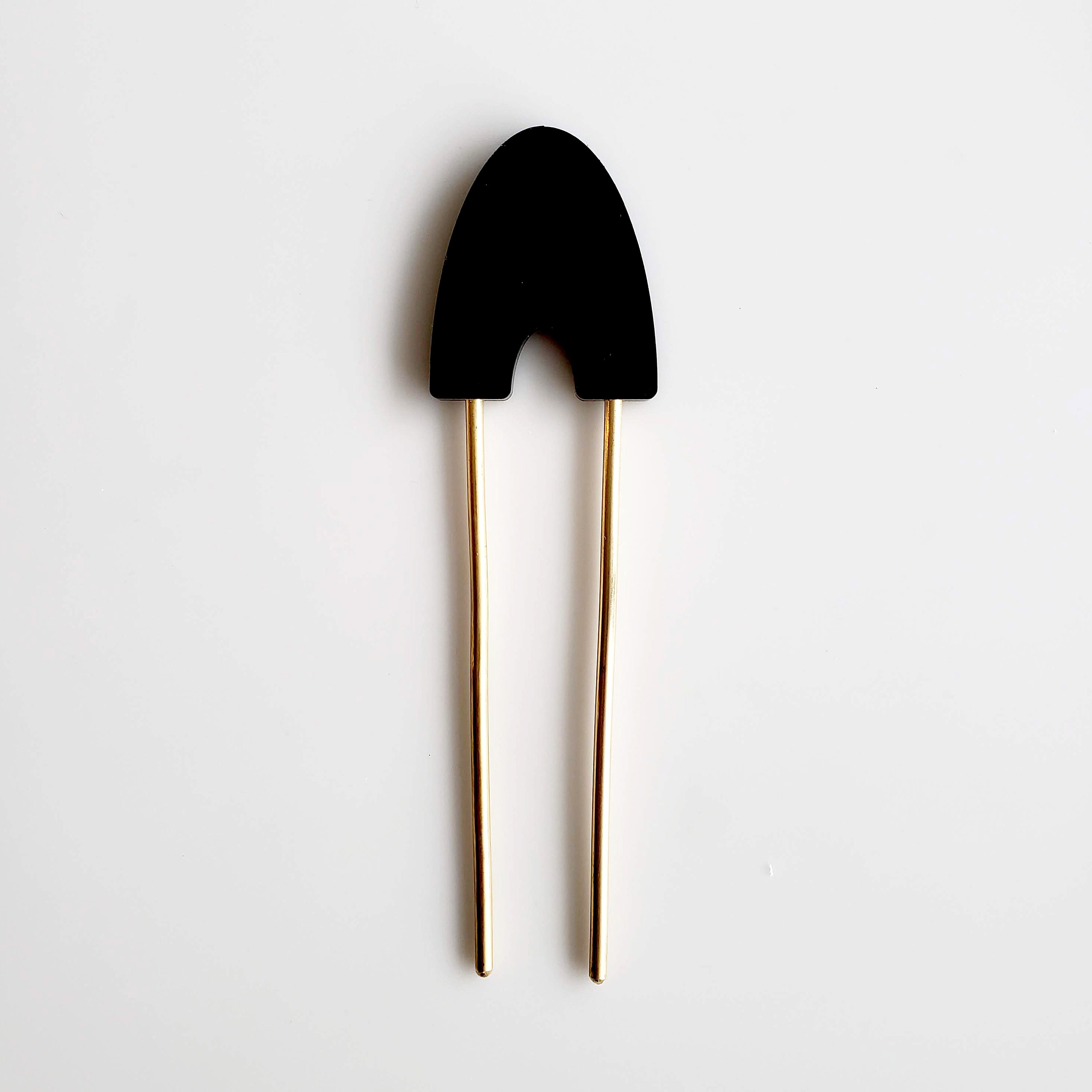 WIDGET HAIR PIN No. 2 | Hair Pin, Metal Hair Pin, Gold Hair Pin, Hair ...
