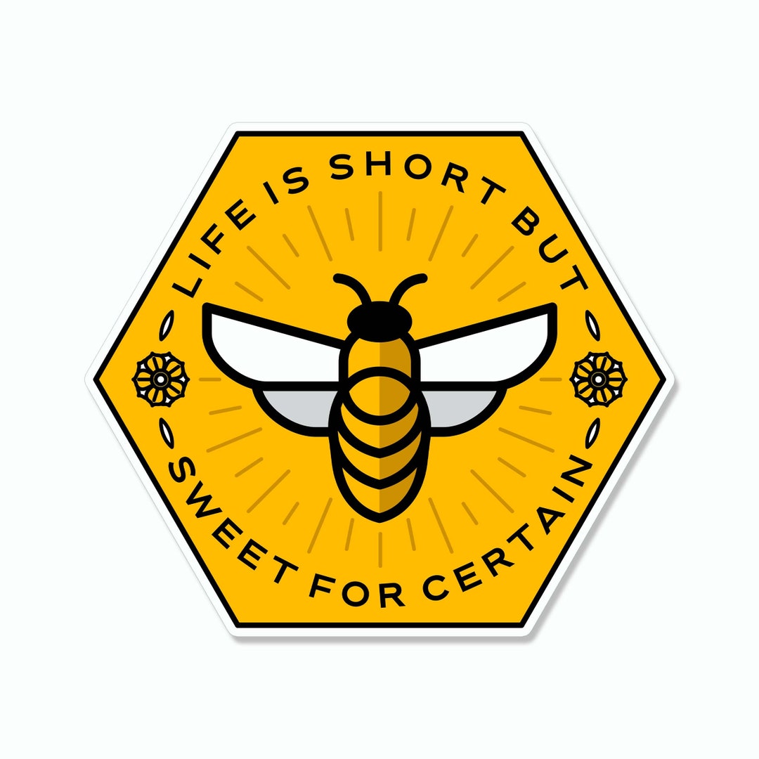 Bee - Sticker - Etsy