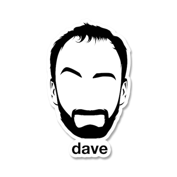 Dave Sticker - Etsy