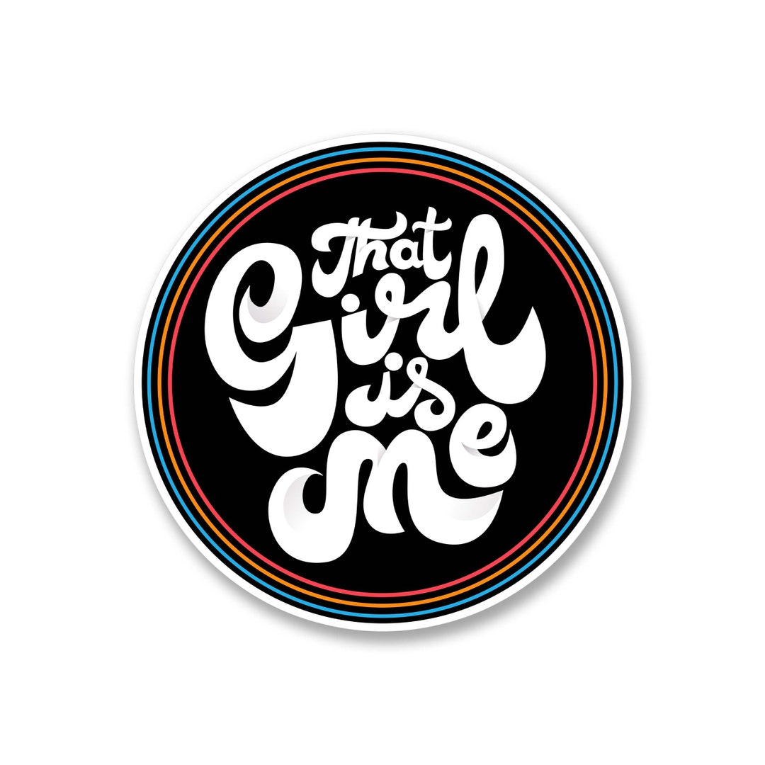 That Girl is Me - Sticker - Etsy