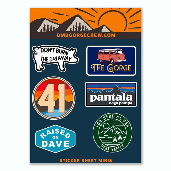 Dave Matthews Band Sticker - Etsy
