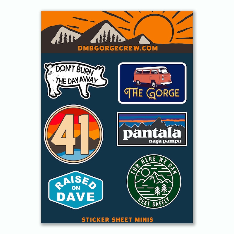 Dave Matthews Band Sticker - Etsy