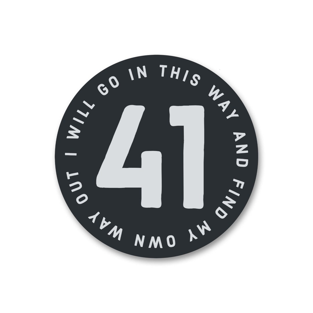 41 - Sticker - Etsy