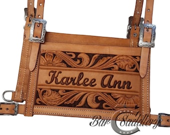 Leather Show Harness | Etsy