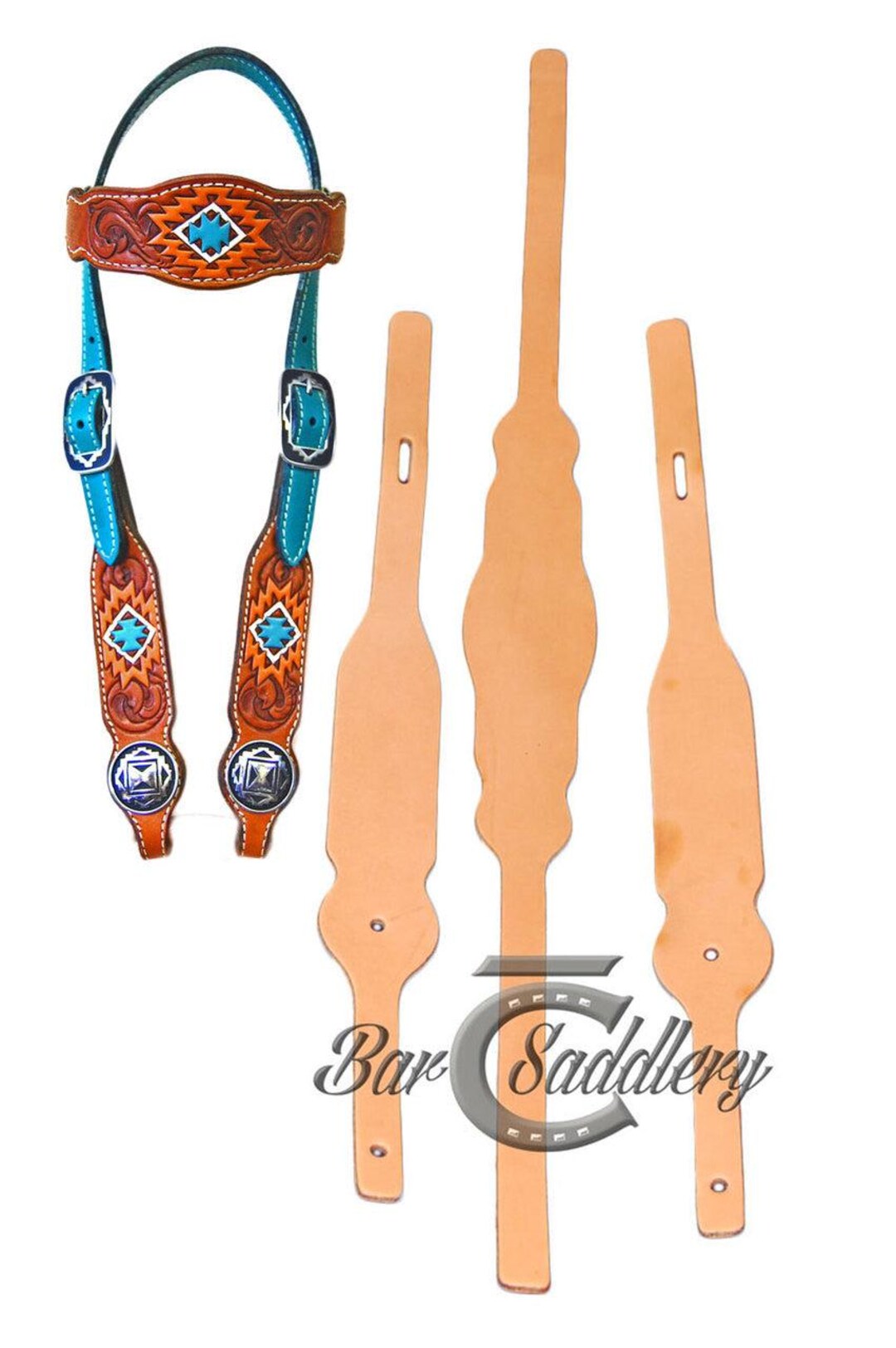 Browband Headstall Leather Blanks - Etsy