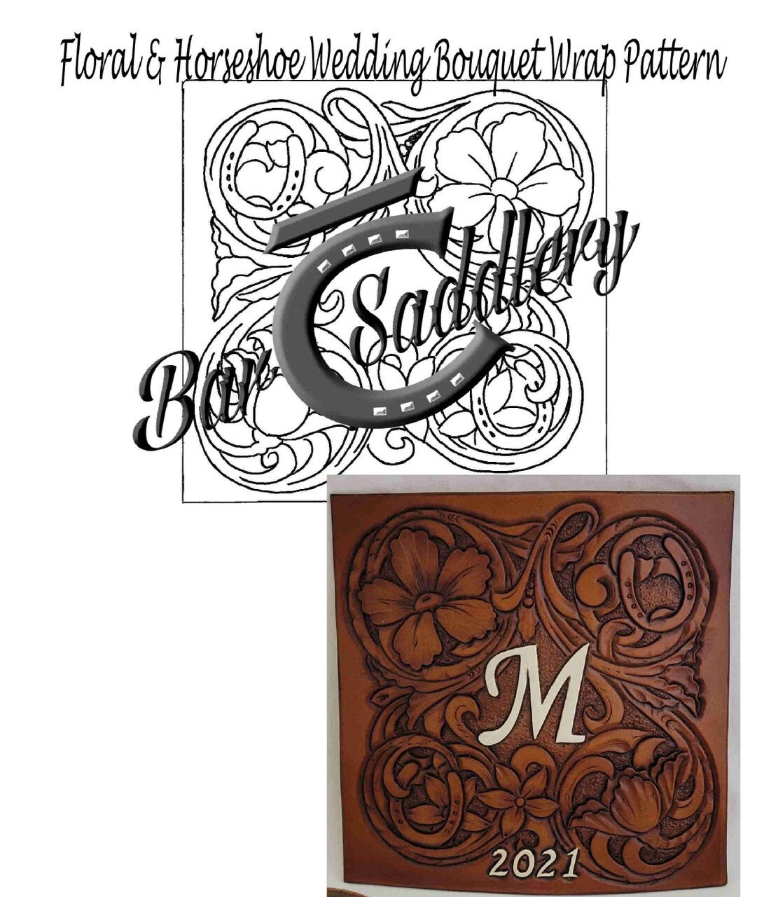 Leather Bouquet Wrap - Etsy