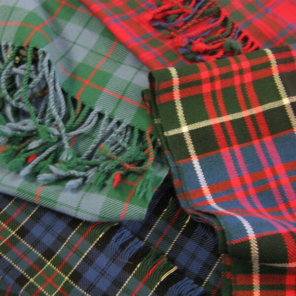 Tartan Scarf - Etsy