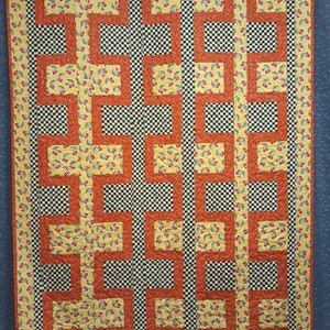 Cherry Pie Lap Quilt or Table Topper Handmade - Etsy