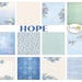 Floral Scrapbook Paper: Blue & Green Designs (digital Download) - Etsy