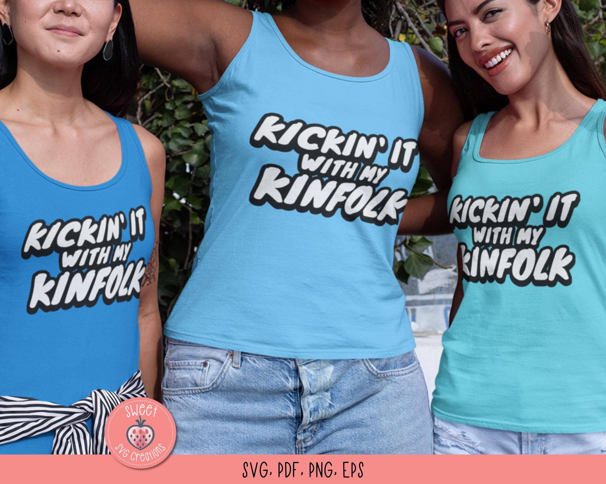 Kickin It With My Kinfolk Svg Bundle Family Reunion Svg Family ...