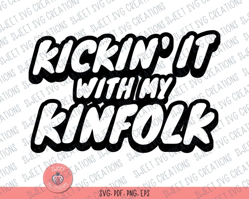 Kickin It With My Kinfolk Svg Bundle Family Reunion Svg Family ...