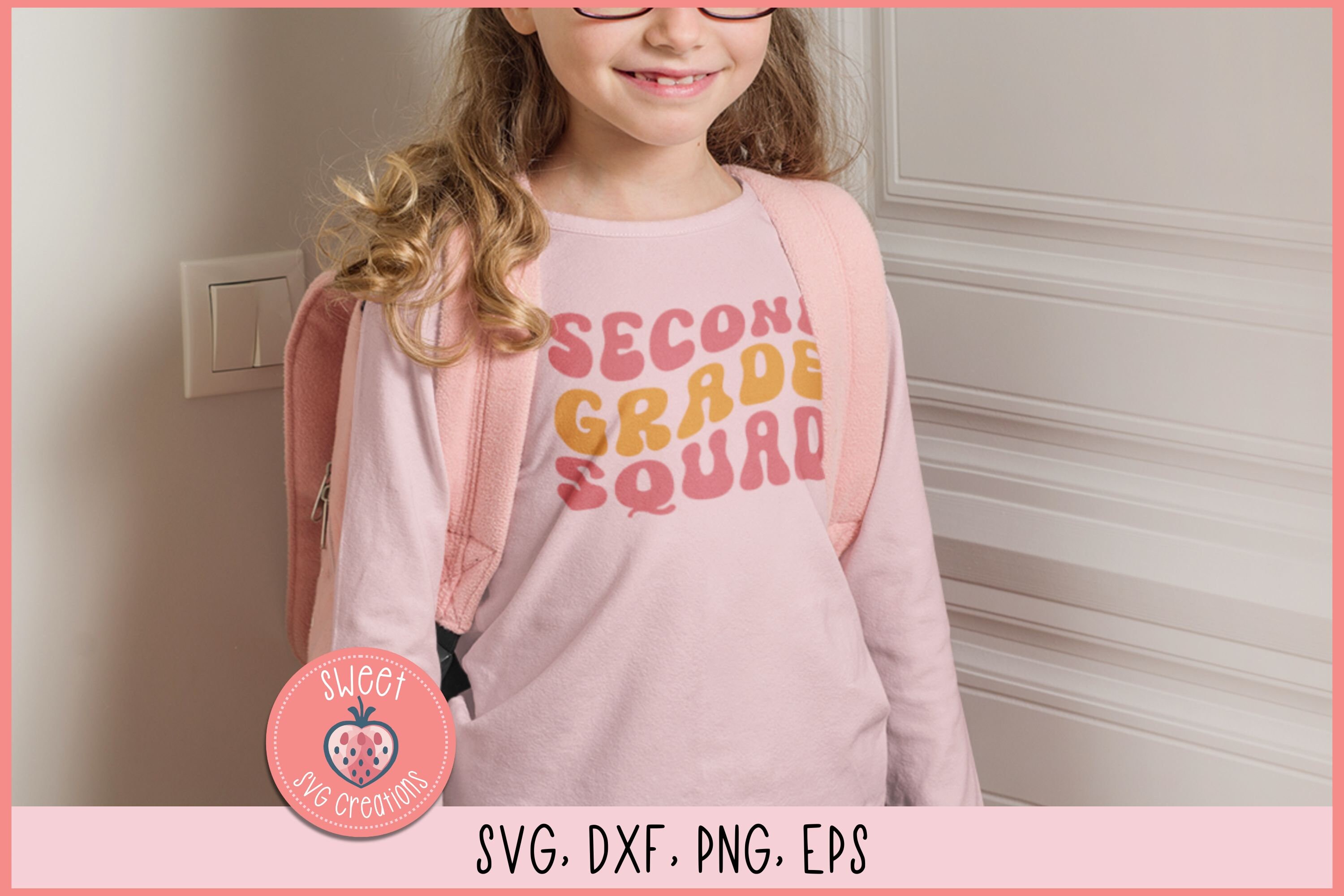 Retro Back to School SVG Bundle: Kindergarten, First Grade Squad, Ready ...