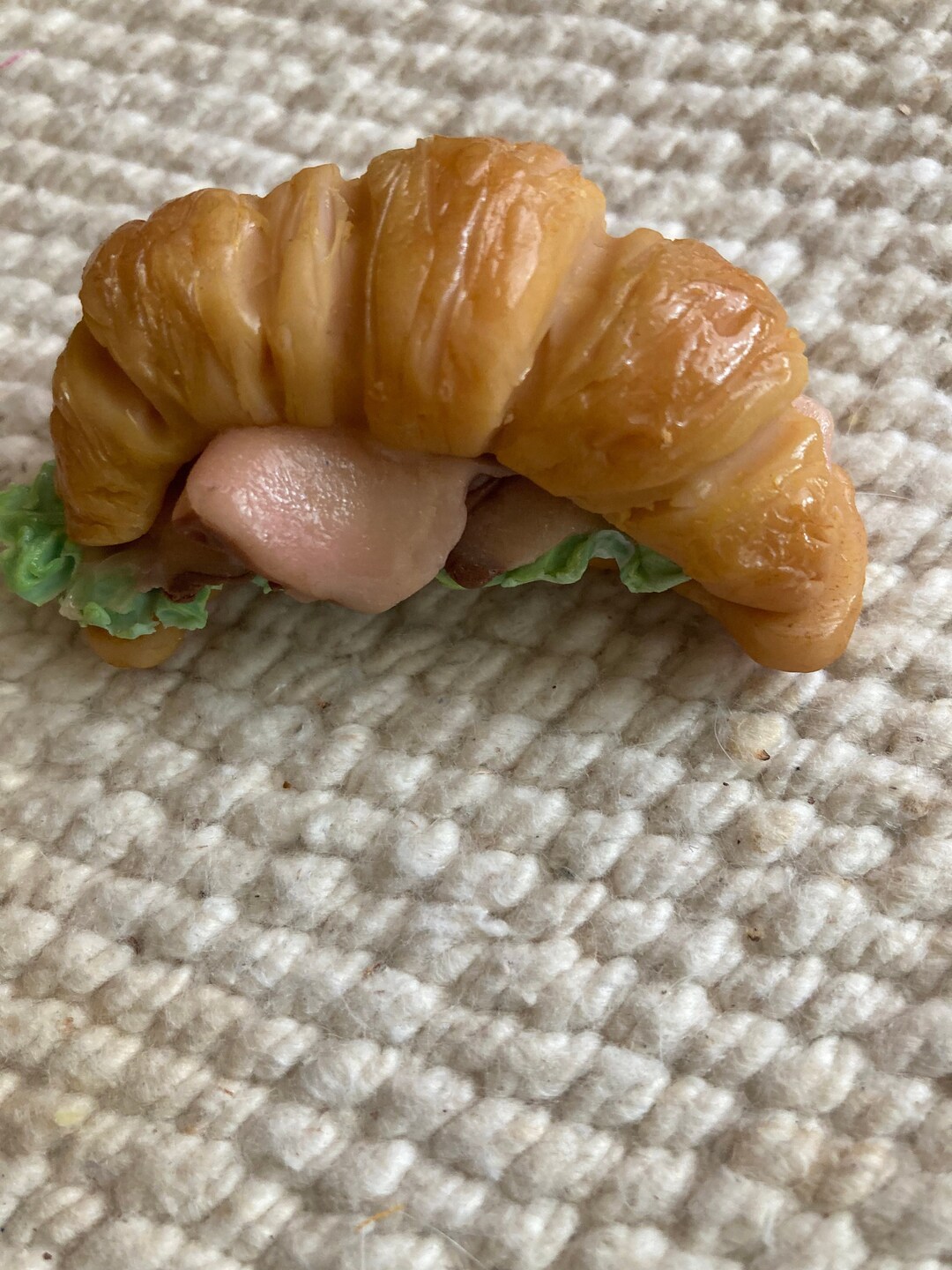 Croissant Sandwich Magnet - Etsy