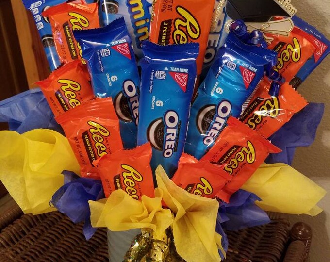 Happy Graduation Reeses and Oreos Candy Bouquet Graduation Candy - Etsy