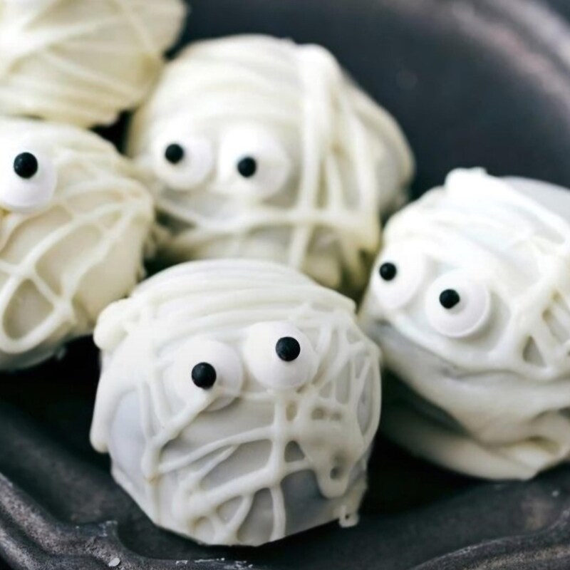 Halloween Candy Balls of Chocolate - Etsy