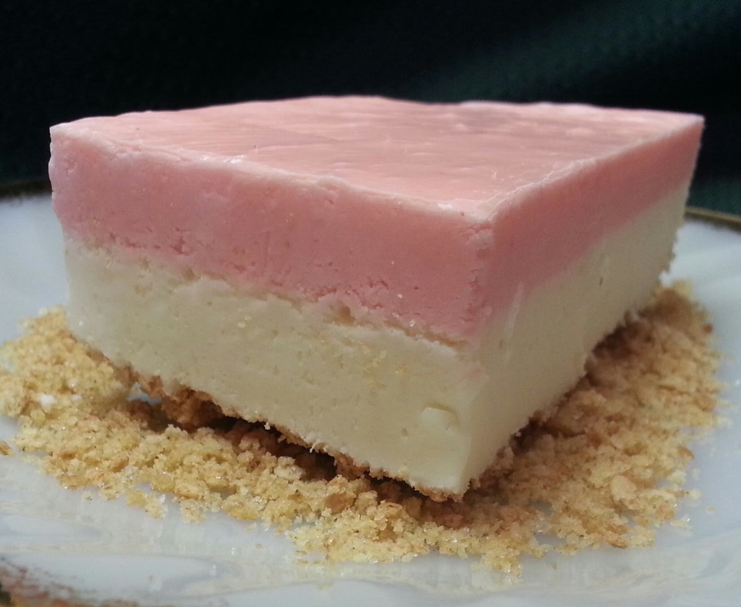 Strawberry Cheesecake Fudge Complete With Graham Cracker Crust 1 Pound ...