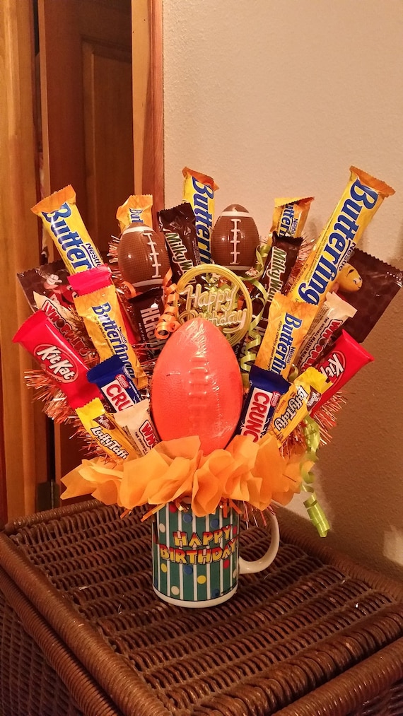Happy Birthday Candy Bouquet Candy Bouquet Birthday Candy | Etsy