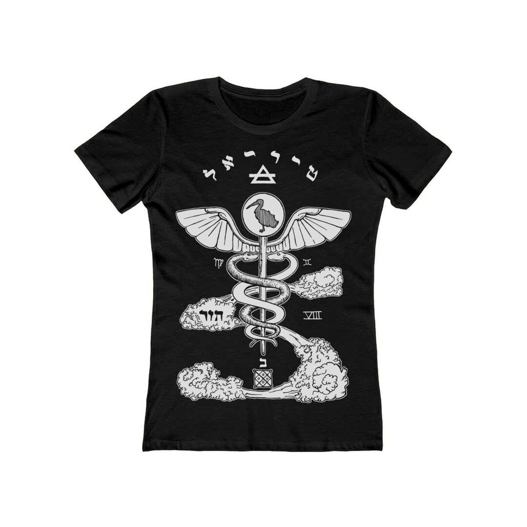 Mercury Talisman Shirt: Witchy Occult Apparel, Planetary Magic - Etsy