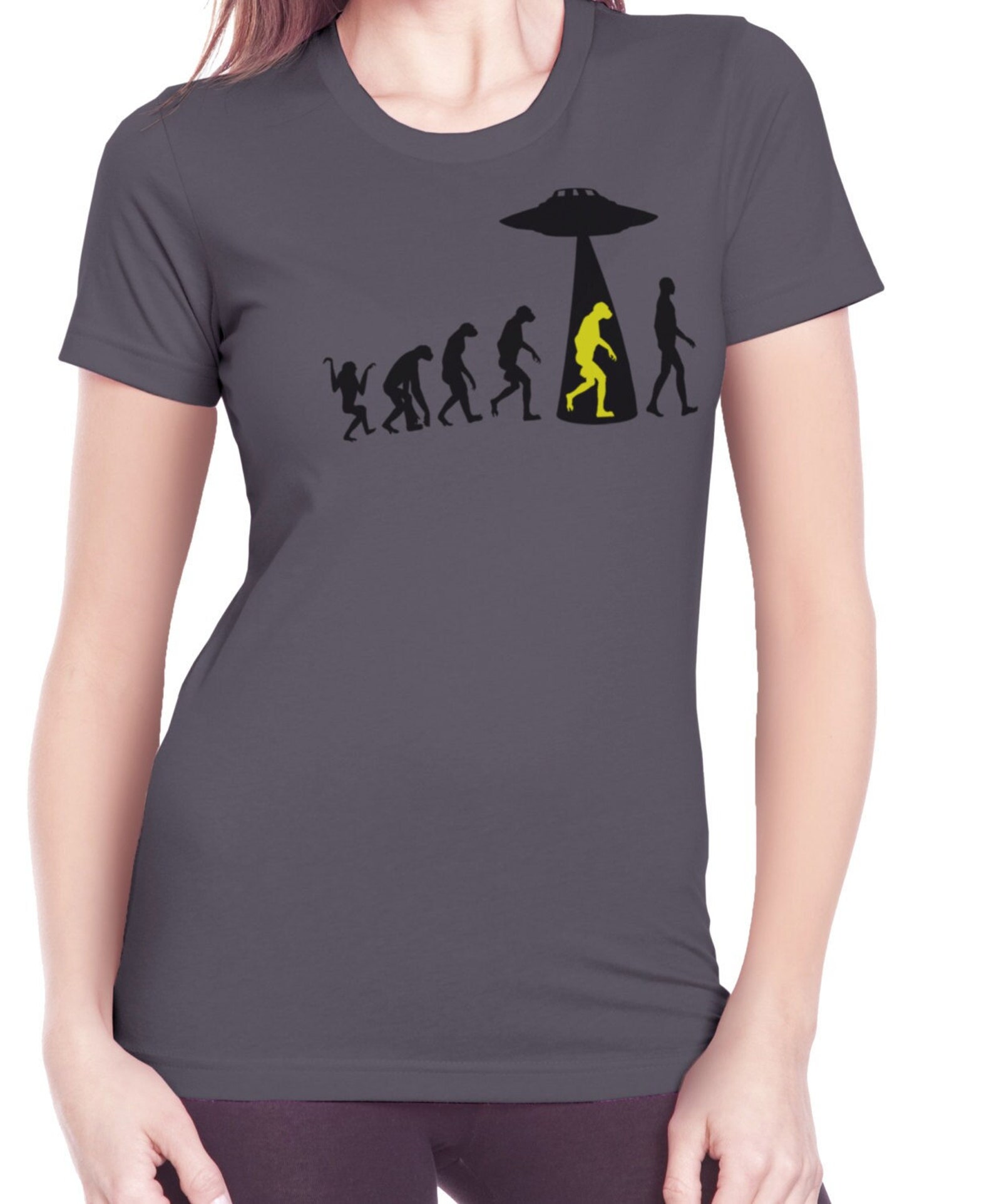 Ladies' T Shirt: Theory of Human Evolution - Etsy