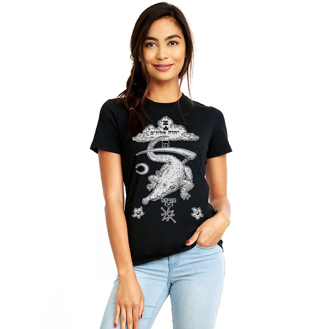 Ladies' Saturn Talisman Shirt, Witchy Style, Occult Fashion, Gift for ...