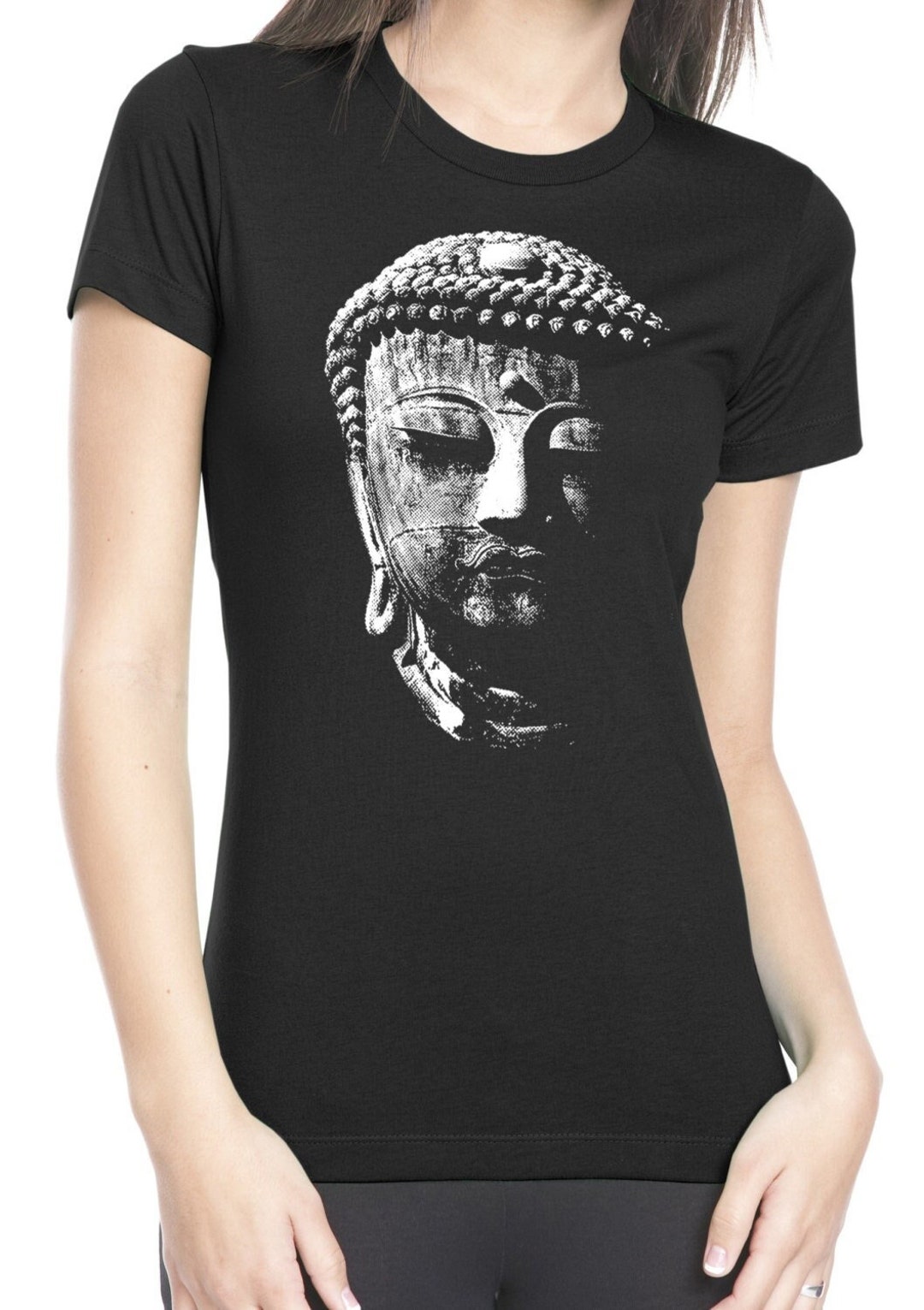 Ladies' Great Buddha Shirt, Spiritual Clothing, Meditation Fashion ...