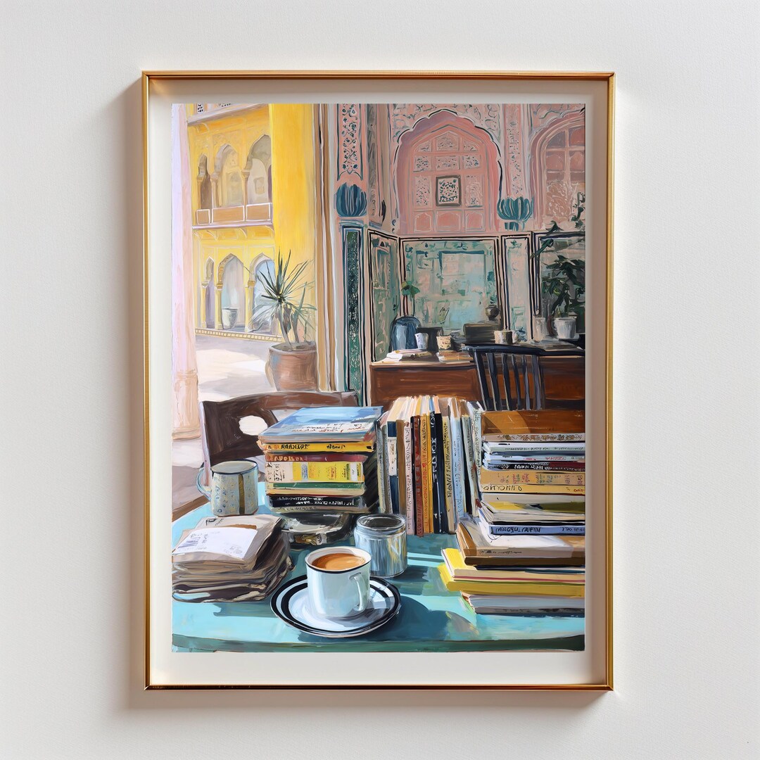 Jaipur Study Art Print | Traditional Indian Painting (digital Download ...