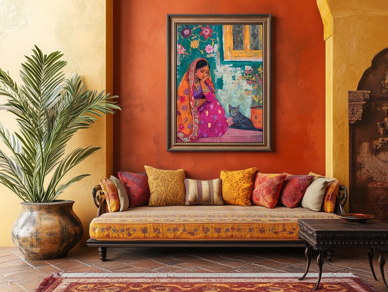 Billo Rani | Vibrant India Digital Art Work | Indian Digital Painting ...