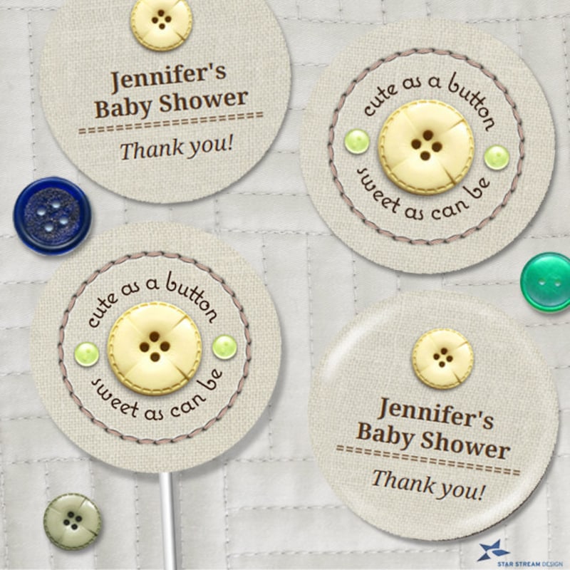 Cute as a Button - Etsy