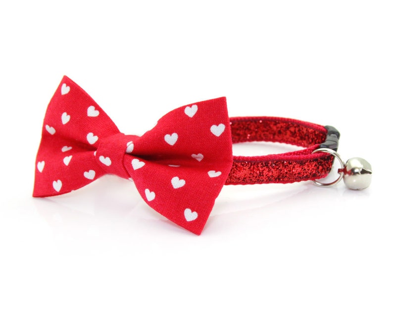 Red Cat Collar superstar Sparkle Cat Collar | Etsy