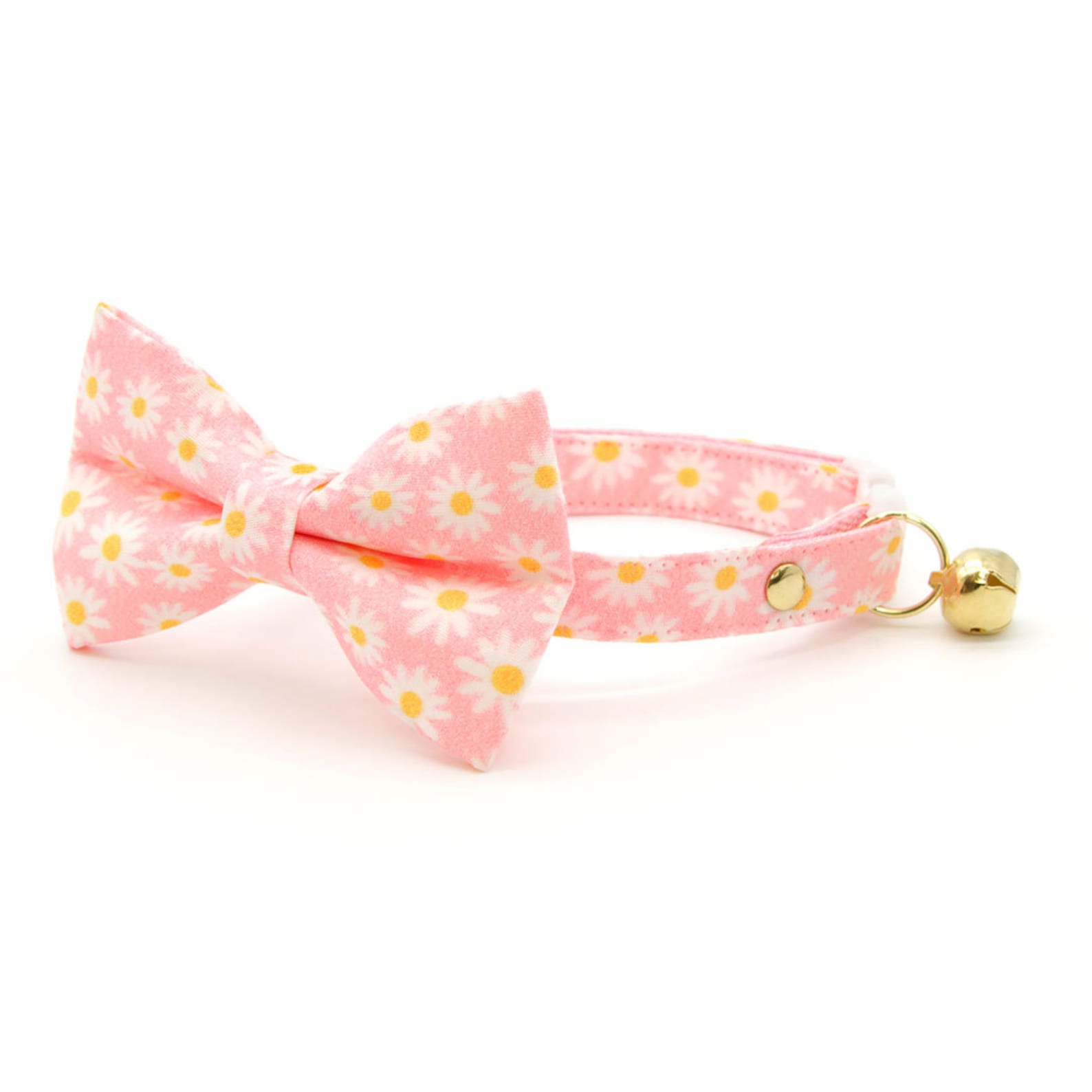 Cat Collar daisies Pink Floral Cat Collar / Daisy, Easter, Spring ...